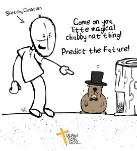 Sketchy Christian: Groundhog Day Christian Comic