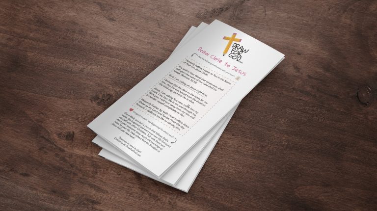 Salvation Prayer Cards - Draw For God