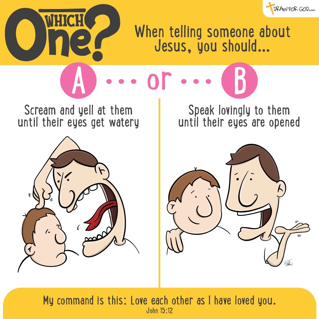Which One? #1 - Telling Someone About Jesus - Draw For God