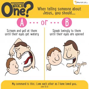 Which One? #1 - Telling Someone About Jesus - Draw For God