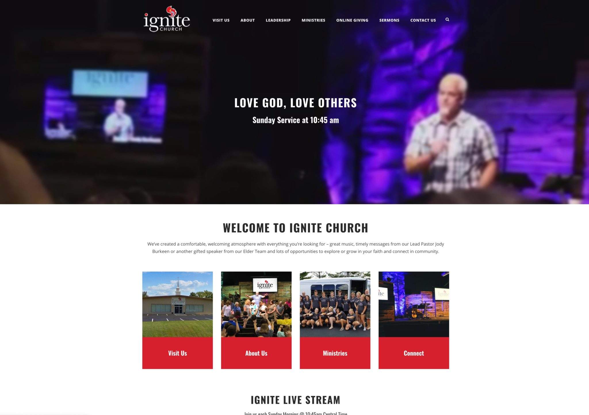 Ministry Website Design - Draw For God